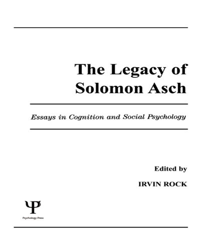 Amazon.com: The Legacy of Solomon Asch: Essays in Cognition and Social ...
