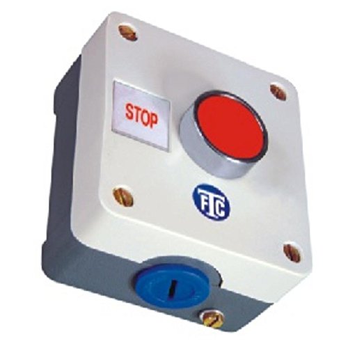 FTC Control Signalling Push Button Station 1-way with 1NC/No (Grey ...