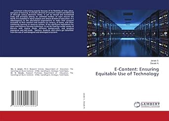 E-Content: Ensuring Equitable Use of Technology : Devaki N.: Amazon.in ...
