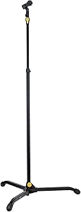 Amazon.com: Hercules Stands MS401BPLUS EZ Grip Microphone Stand with ...