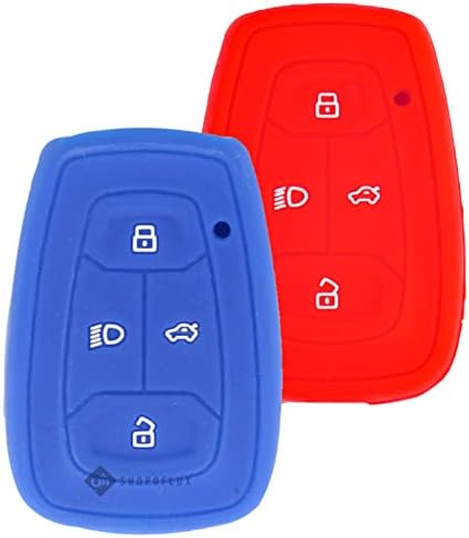 Shopoflux® Silicone Smart Key Cover Compatible with Tata Nexon ...