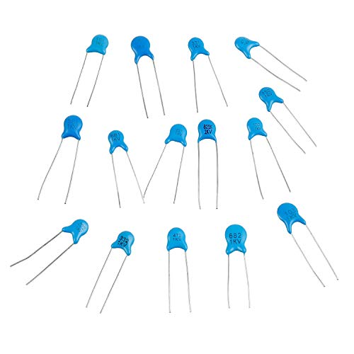 Snapklik.com : 15 Values 150 Pcs 1KV / 100 pF To 10 nF High Voltage DIP ...
