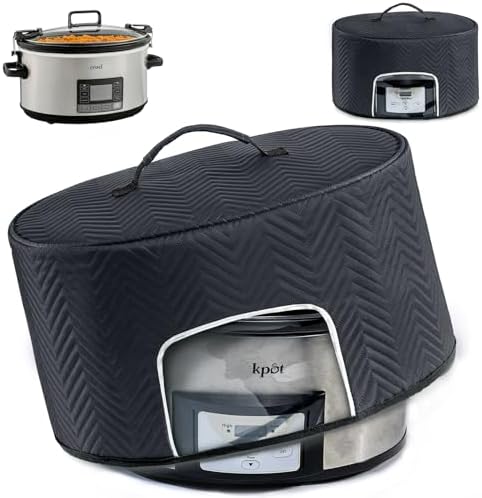 Amazon.com: BAGSPRITE Slow Cooker Cover with Aluminum Foil Lining for ...