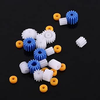 Toy Accessories Plastic Gear Spindle Gear Shaft Gear Small Parts for ...