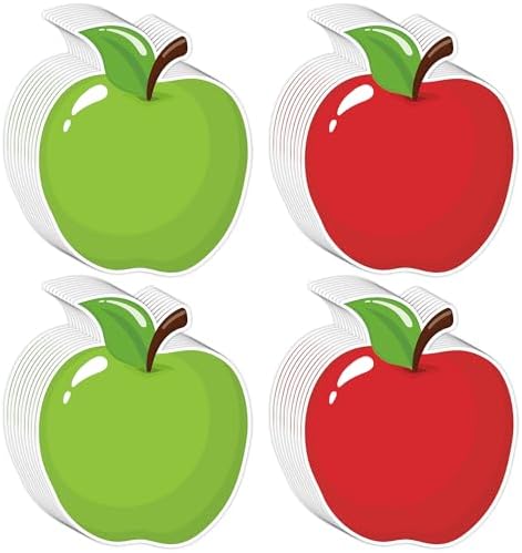 Amazon.com: Wonmon 40PCS Apple Cutouts for Classroom Decorations, Red ...