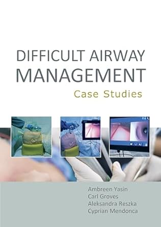 Amazon | Difficult Airway Management: Case Studies | Yasin, Ambreen ...
