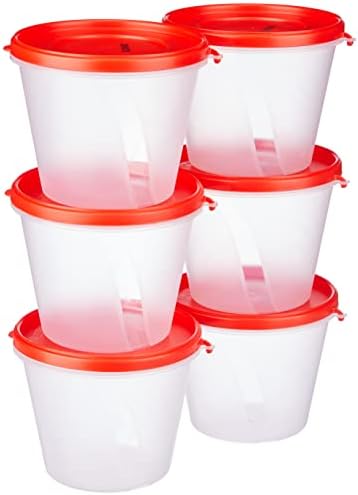 Buy Amazon Brand - Solimo Nestable & Stackable Polypropylene Container ...