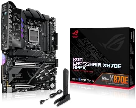 Amazon.com: ASUS ROG Crosshair X870E APEX AMD X870E AM5 ATX Motherboard ...