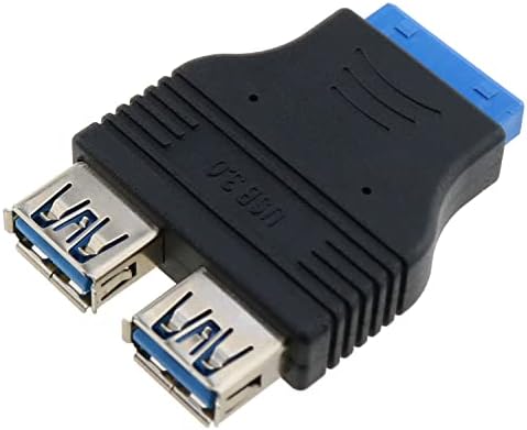 Amazon.com: E-outstanding 20 Pin USB 3.0 Header Female to Dual USB 3.0 ...