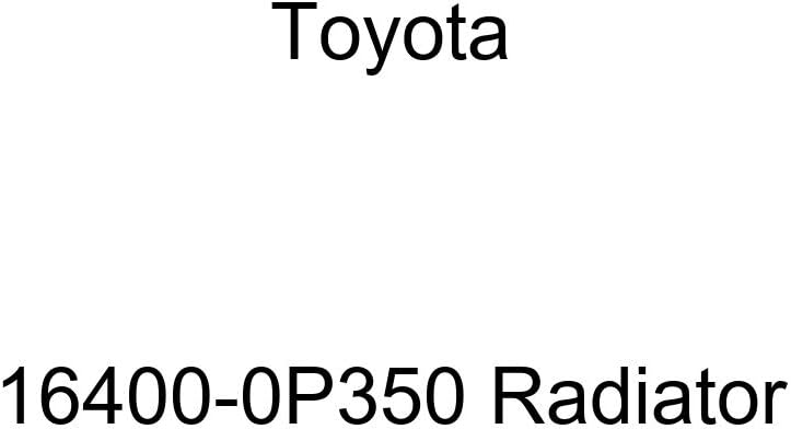 Amazon.com: TOYOTA 16400-0P350 Radiator : Automotive