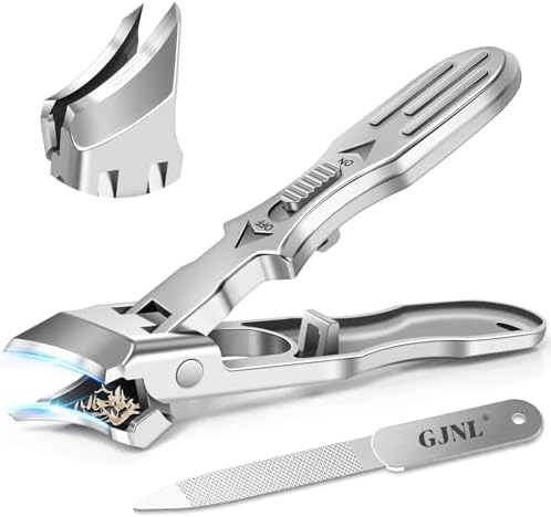 Amazon.com : Eagle Beak Beveled Nail Clippers - Wide Jaw Opening Anti ...