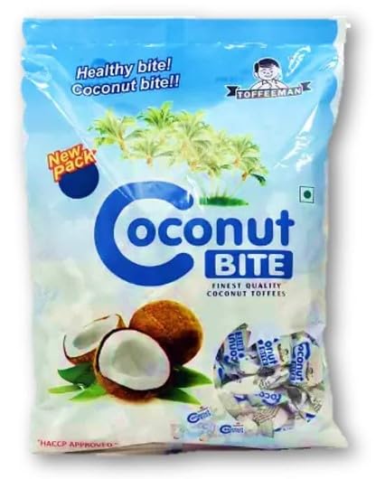Toffeeman Coconut Bite, 300g : Amazon.in: Grocery & Gourmet Foods
