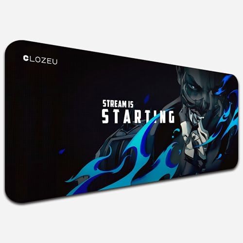 Clozeu Mouse Pad, Large Extended Desk Mouse Pad, Non-Slip Spill ...