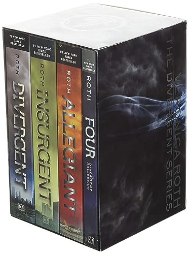 Divergent Series Four-Book Paperback Box Set: Divergent, Insurgent ...
