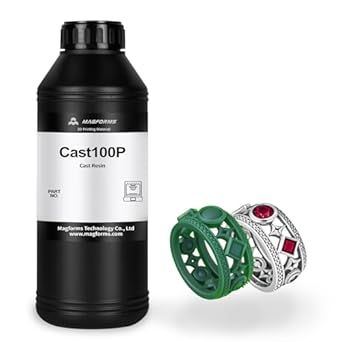 Magforms Cast100P Resina Moldeable para Impresora 3D, Fácil de Imprimir ...