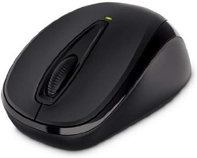 Microsoft Wireless Mobile Mouse 3000 v2 Wireless Mouse USB Black ...