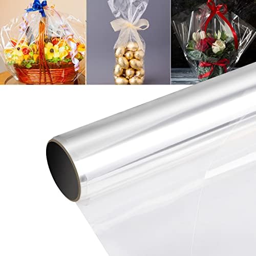 Shoze Transparent Wrapping Paper Large Cellophane 20mx80cm Cellophane ...