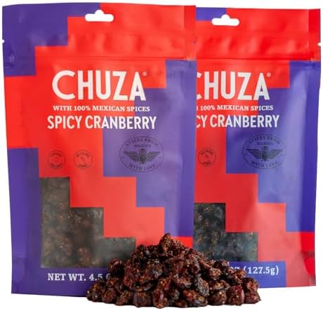 Amazon.com: CHUZA Spicy Dried Strawberries, Mexican Snacks Chili ...