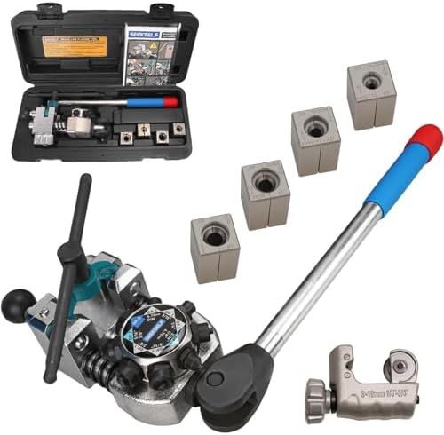 Amazon.com: SEEKSELF Brake Line Flaring Tool Kit for 45 Degree Single ...