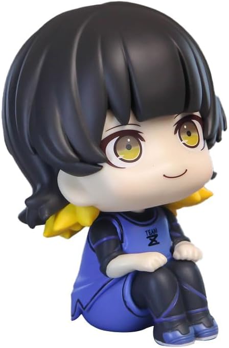 Amazon.com: Puruuige Bachira Meguru Figure Anime Look Up Figurine 3.9 ...