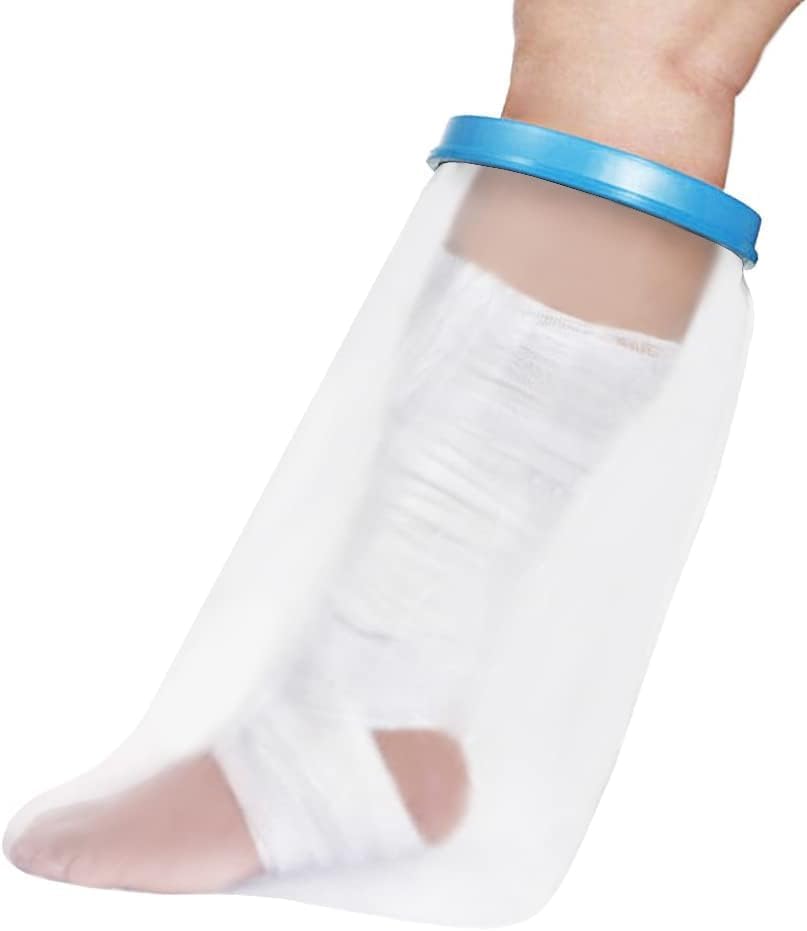 Water Proof Leg Cast Cover for Shower,Foot Wound Cover Protector for ...