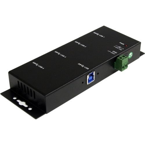 Startech StarTech ST4300USBM Mountable 4 x Port Rugged Industrial ...