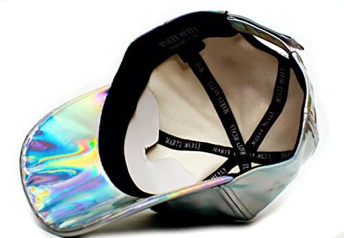 Marty McFly Hat Back to The Future Curved Bill Rainbow Cap Adult at ...