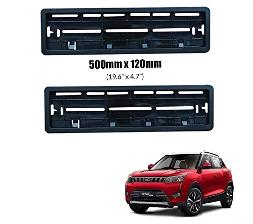 Woschmann - Car HSRP Number Plate Frames Universal Fits in All Old/New ...