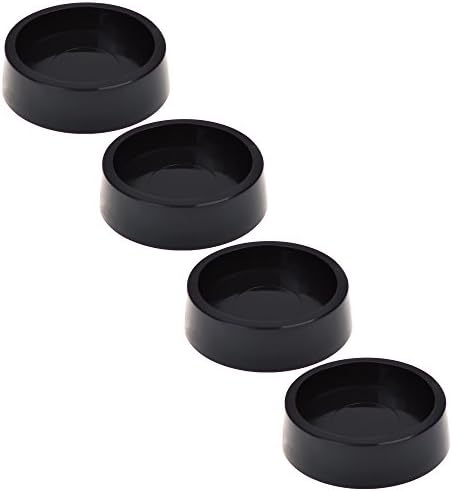 Cosmos 4 Pcs Rubber Furniture Caster Cups, Furniture Coaster Round Cup ...