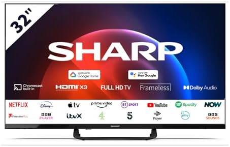 Panasonic TX-32MS360B, 32 Inch Full HD LED Smart TV, High Dynamic Range ...