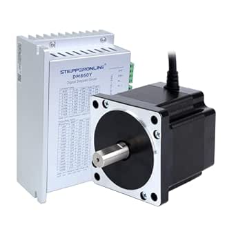 Amazon.com: STEPPERONLINE 1 Axis CNC Kit 4.8Nm(679.74oz.in) 6.0A Nema 34 Stepper Motor & Driver ...