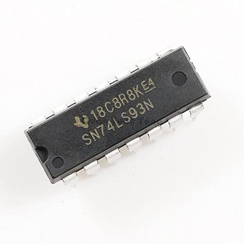 7493 IC SN74LS93N DIP14 Logic-Binary Counters, Dividers IC(Pack of 10 ...