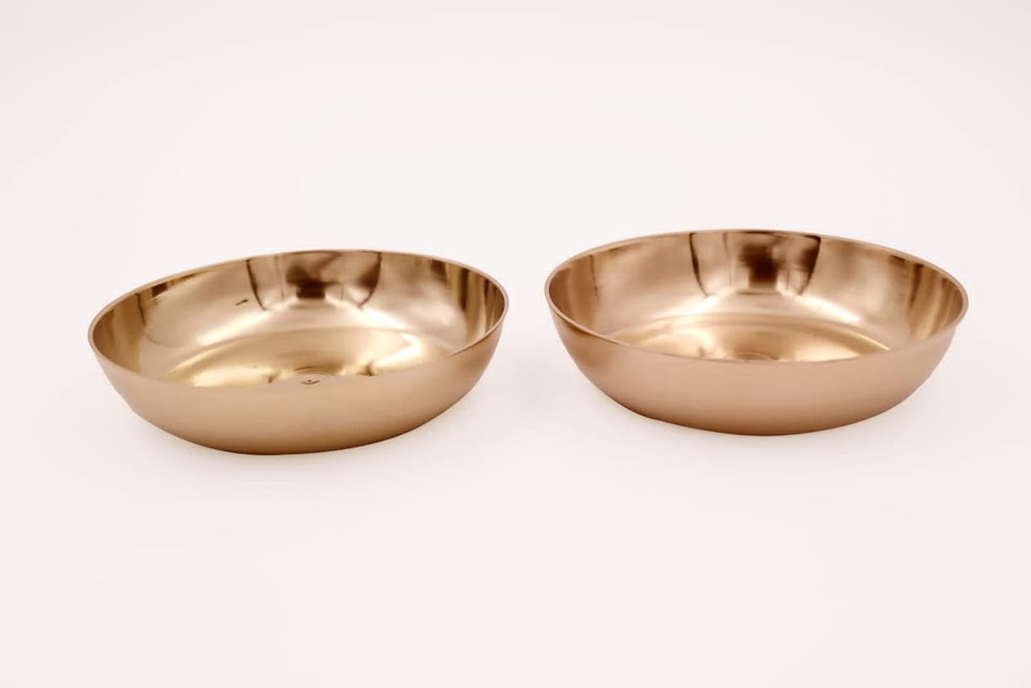 Buy Utensils Masters Bronze/KANSA Dessert/Pudding Plate Set of 2 PCS ...