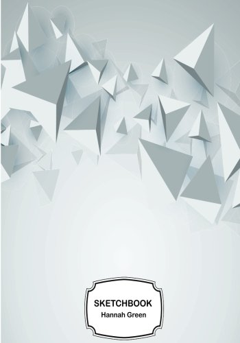 Amazon.com: Sketchbook: 3D polygons : 110 Pages of 8.5" x 11" Blank ...