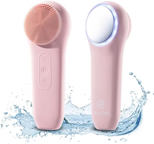 Amazon.com: Facial Cleansing Brush, Rechargeable Electric Silicone Face ...