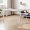 Amazon.com: IDEALHOUSE Folding Table, Portable Folding Card Rectangle ...