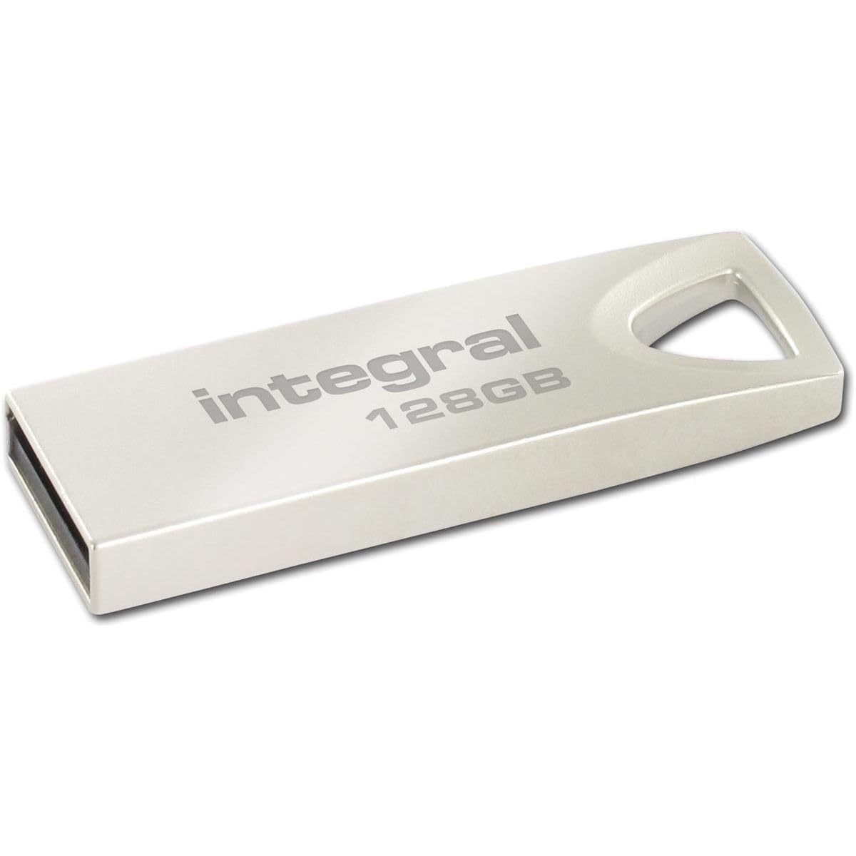 Integral 128GB USB Memory 2.0 Flash Drive Arc with metal casing for ...