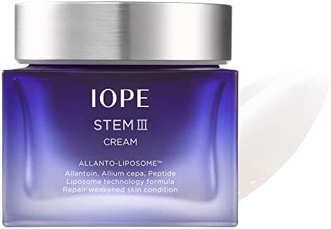 Amazon.com: IOPE STEM III Cream, Intense Anti-aging Moisturizer ...