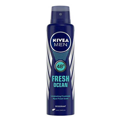 Nivea Men Deodorant Spray, Fresh Ocean , 150Ml And Deodorant Spray ...