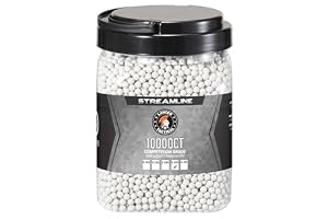 Lancer Tactical 10,000 Round 6mm Airsoft Pellets 0.20g-0.32g, Bucket ...