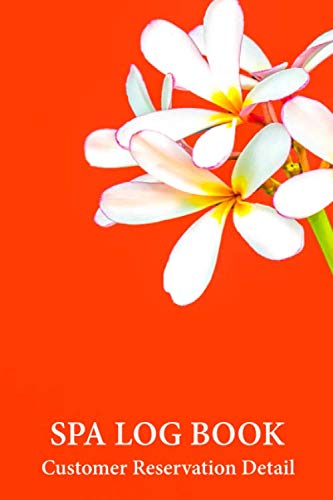 Amazon.com: Spa Log Book Customer Reservation Detail Booking Notebook ...