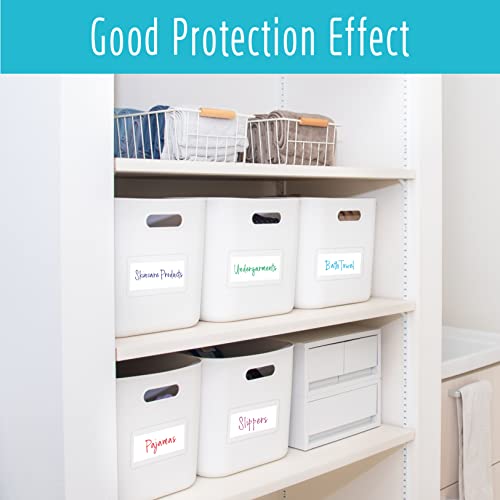 Snapklik.com : 500 PCS Label Protector, Transparent Waterproof Clear ...