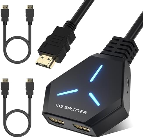 OREI SplitExtend HDMI Splitter Extended Display for Dual Monitor ...