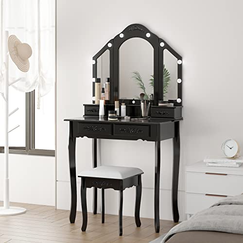 Gothic Vanity: GOTH Dressing Table Mirror Vanities