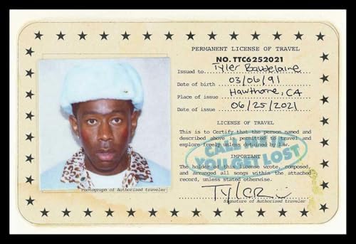 Amazon.com: BUY ART FOR LESS Officially Licensed Tyler The Creator ...