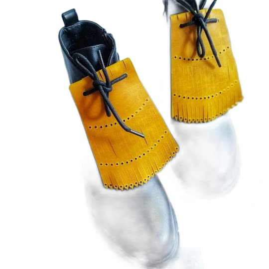 Amazon.com: Roff Kilty | Copper Leather Shoe Clips | Bronze Kiltie ...