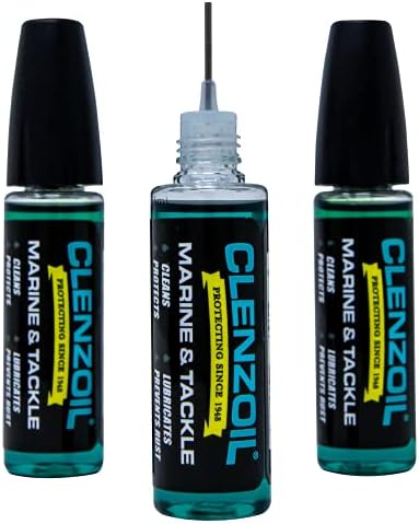 Amazon.com: Clenzoil Marine & Tackle - Fishing Gear Oil Lubricant - for ...