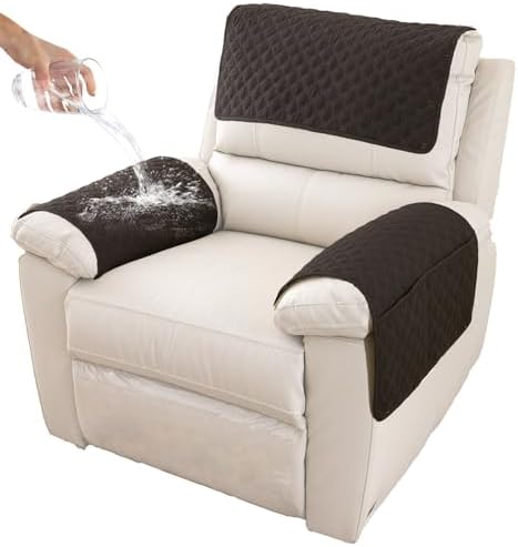 GYHH Sofa Armrest Cover, Headrest Cover for Recliner Chair Arm Cover ...