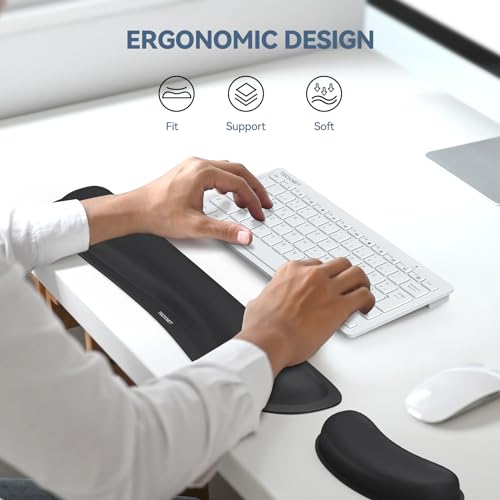 Snapklik.com : TECKNET Keyboard Rest Wrist Pad, Comfortable Wrist Rest ...