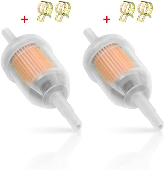 Amazon.com: Magnetic Inline Fuel Filter 1/4"x5/16" 2-Pack - Universal ...